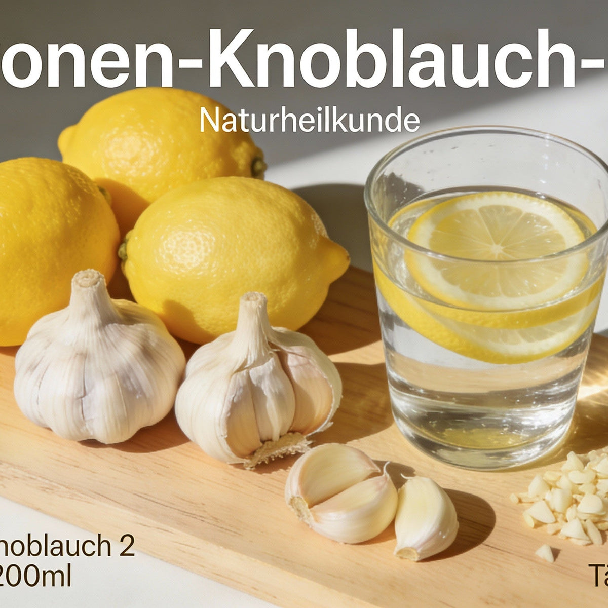 Zitronen Knoblauch Kur Erfahrungen